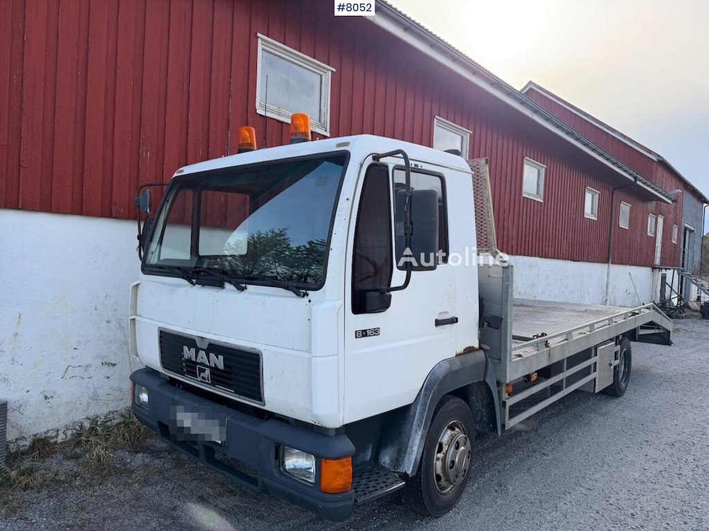 MAN 8.163 Planbil autotransporter