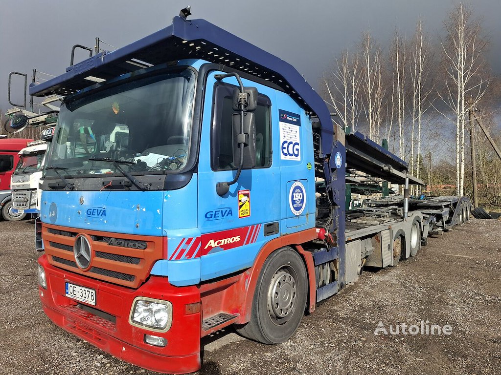 Mercedes-Benz Actros autotransporter + prikolica autotransportera