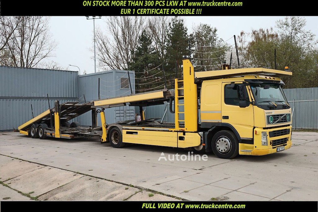 Volvo FM 42 R, EURO 5 autotransporter + prikolica autotransportera