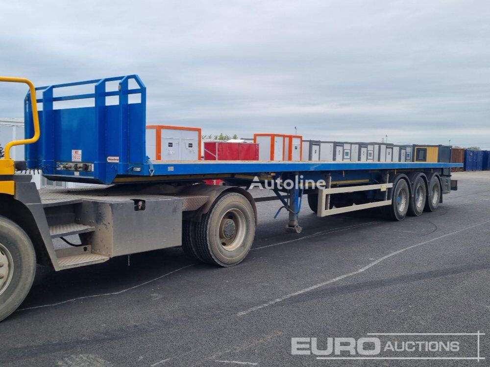 Prodaje se Montracon Tri Axle Flatbed Trailer poluprikolicu platformu na aukciji