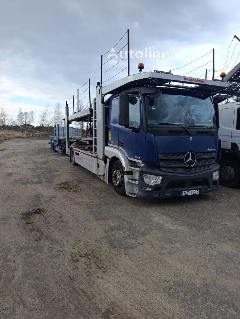 Mercedes-Benz Actros autotransporter + prikolica autotransportera