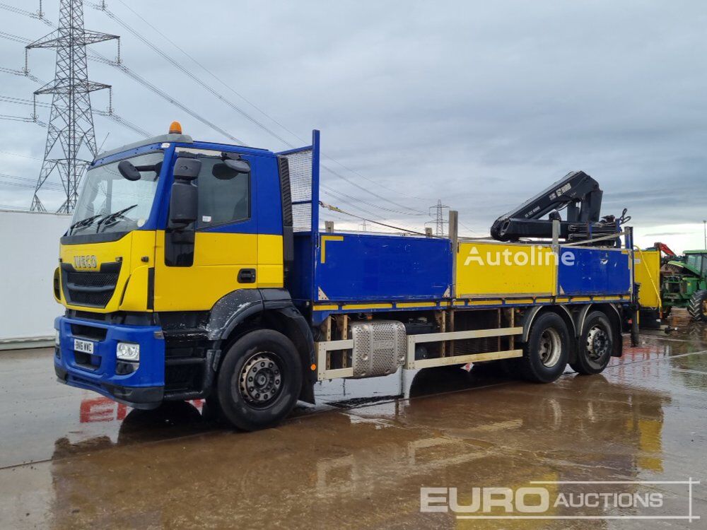 Prodaje se IVECO AD260 kamion platforme na aukciji