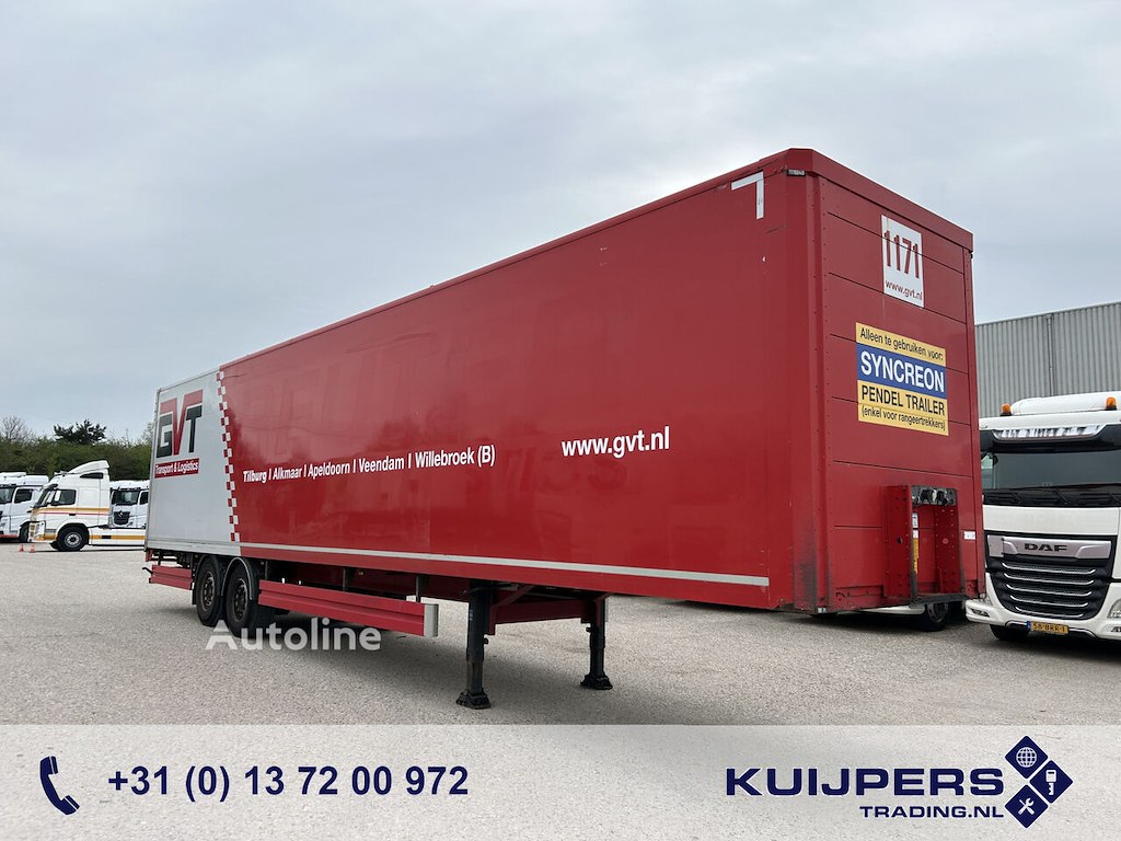 Groenewegen Jumbo / TFSSQ 18 PLY / Box / Roller Door furgon poluprikolica
