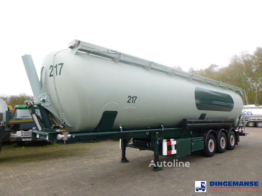 Spitzer Powder tank alu 60 m3 (tipping) cisterna silos