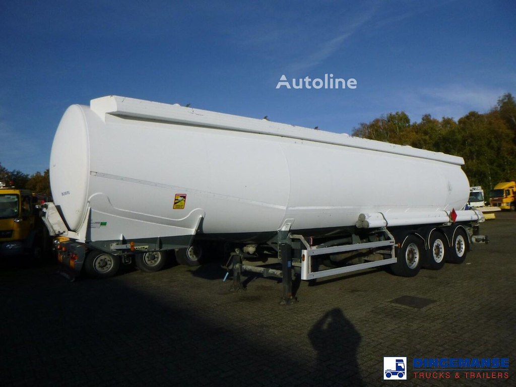 Trailor Fuel tank alu 40.1 m3 / 7 comp cisterna za goriva i maziva