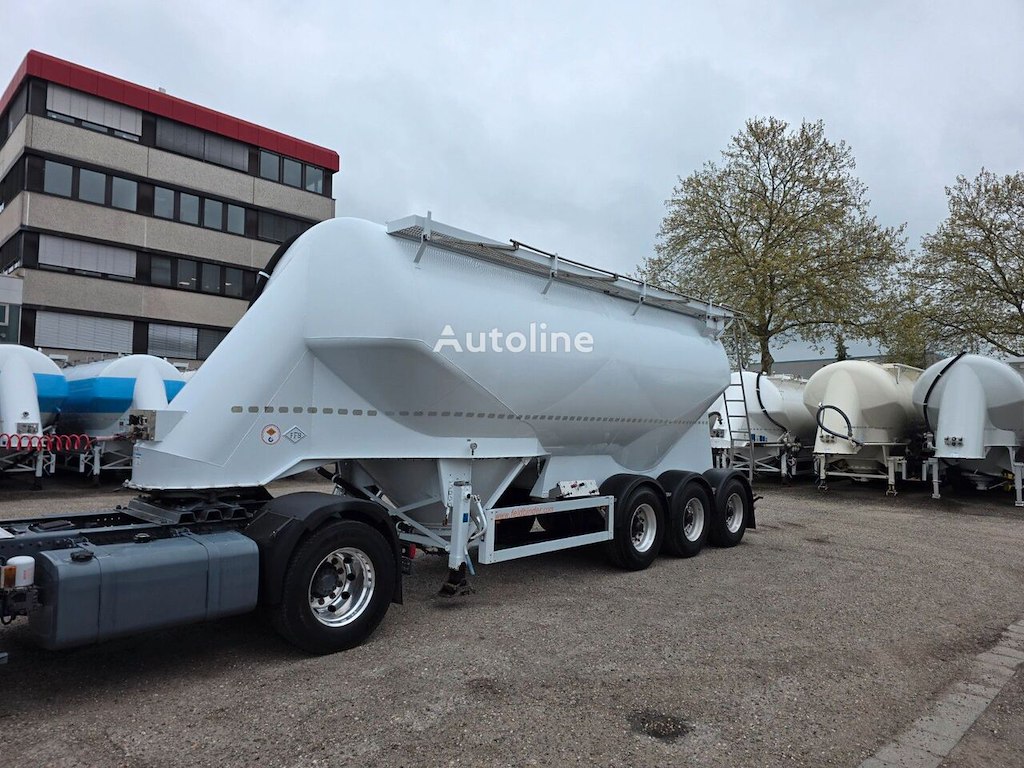 Feldbinder 35m³ Zementsilo / Tara 4300Kg / Lift / German cisterna za prevoz cementa