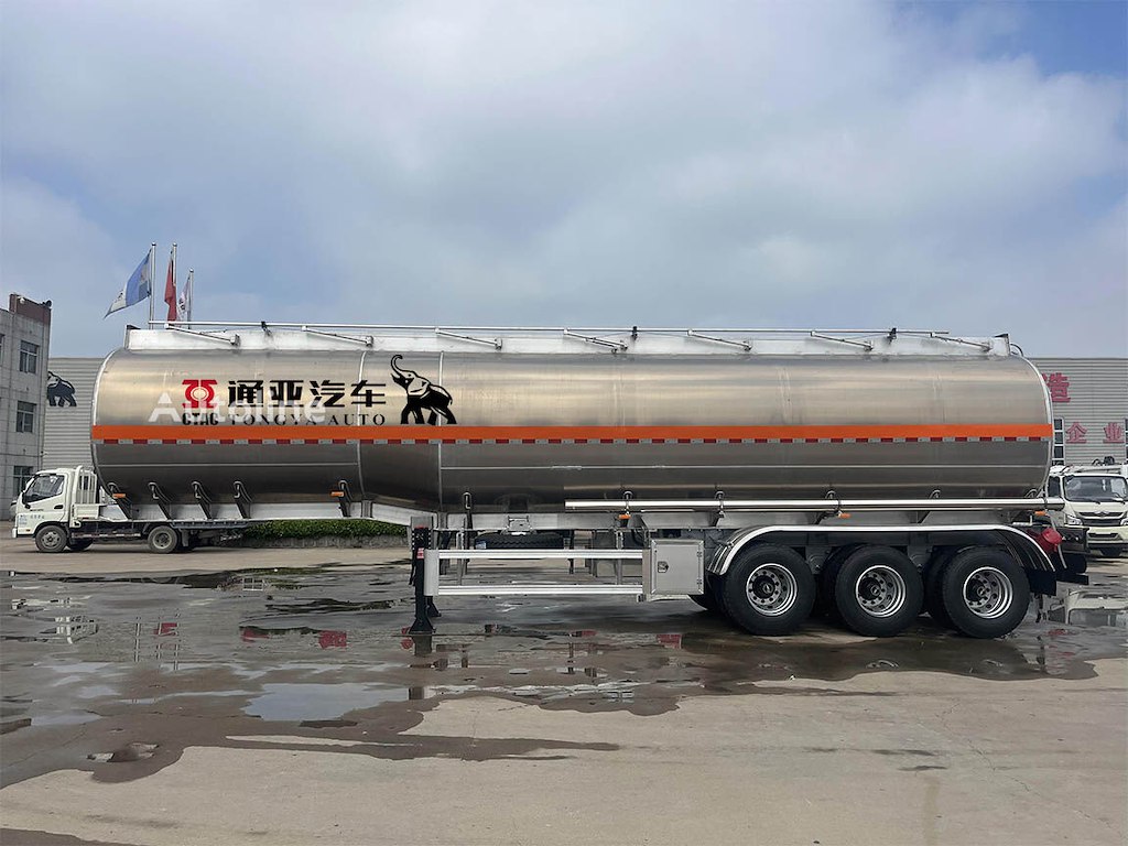 Nova Aluminum Fuel Tanker Semi Trailer cisterna za goriva i maziva