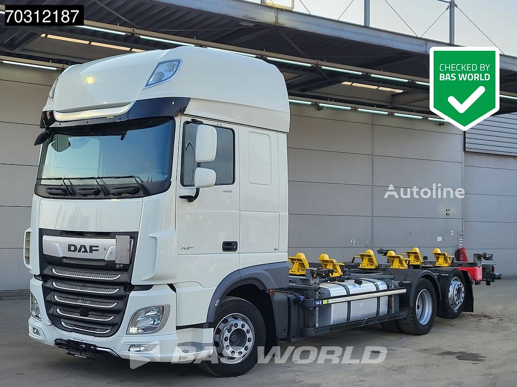 DAF XF 480 6X2 BDF Lift Steer axle FAN SSC Automatic ACC Retarder Eu vozilo za prevoz kontejnera
