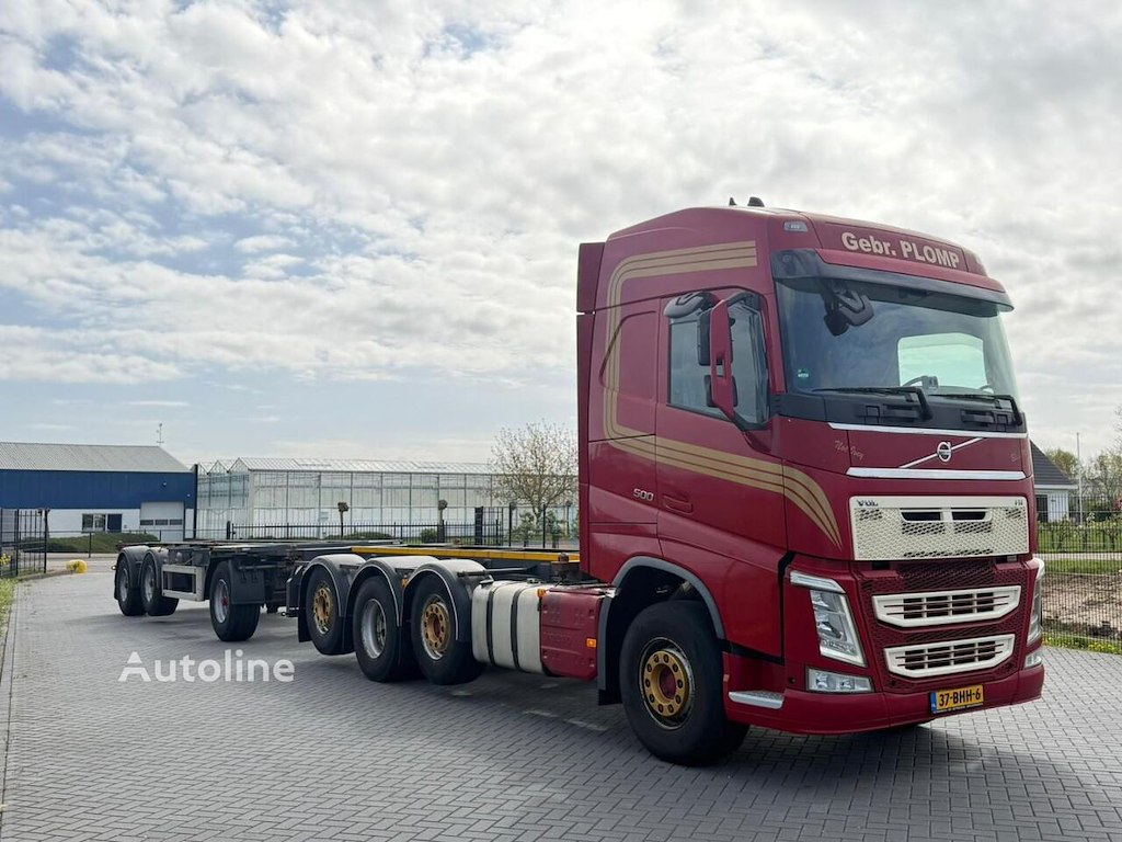 Volvo FH 13.500 COMBI+2011 PACTON, LEATHER. vozilo za prevoz kontejnera