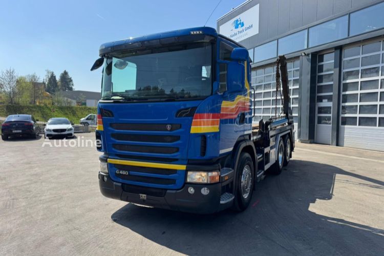 Scania G480 6x2 Gergen 26T kamion autopodizač kontejnera