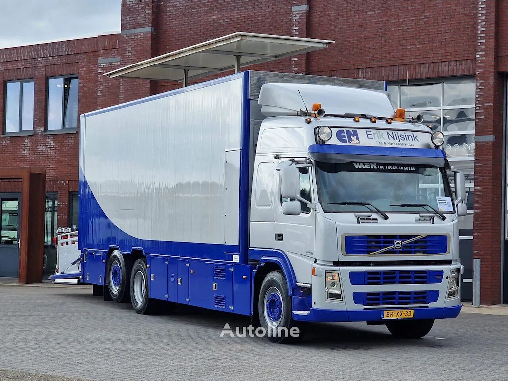 Volvo FM 380 6x2 - 2/3 stock Berdex Livestock - 54M3 - Weighbridge - I kamion za prevoz stoke