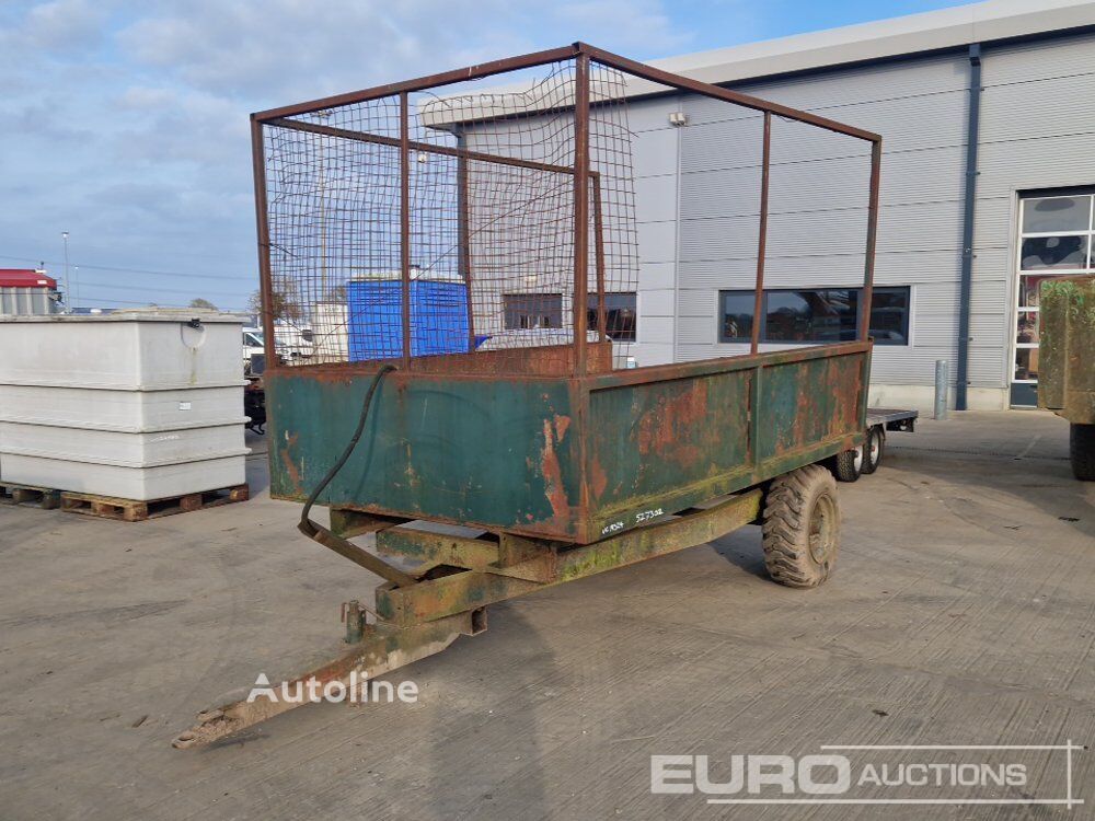 Prodaje se Draw Bar Hydraulic Tipping Trailer prikolicu kiper na aukciji