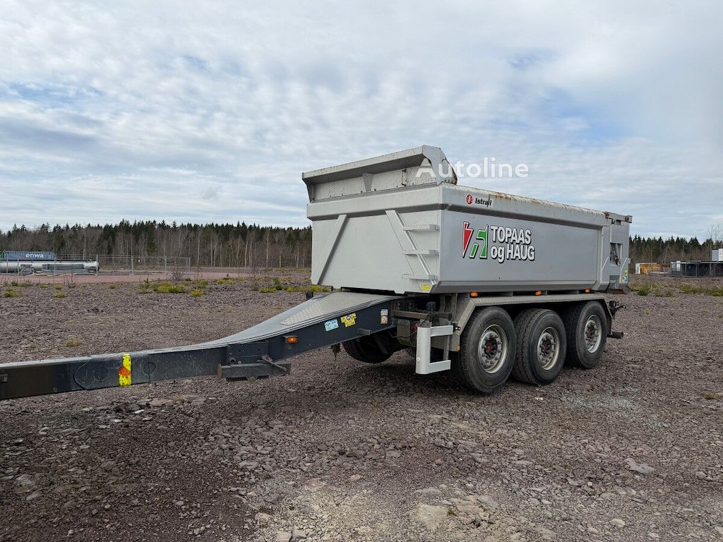 Prodaje se Istrail 3-akslet dumperkjerre – høy nyttelast – luftfjæring – løft på 1. prikolicu kiper na aukciji