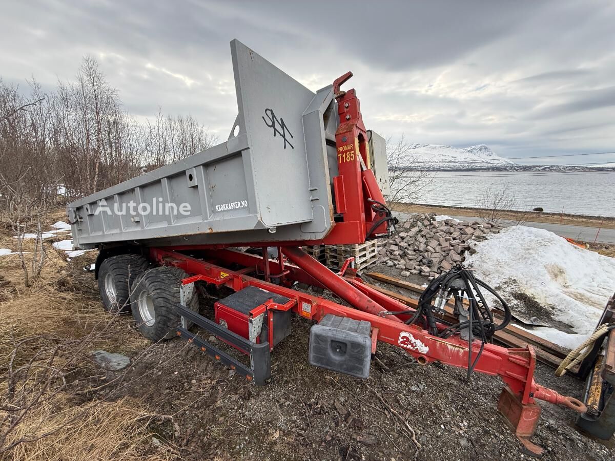 Prodaje se Pronar T185 Krokløfthenger med dumperkasse prikolicu kiper na aukciji