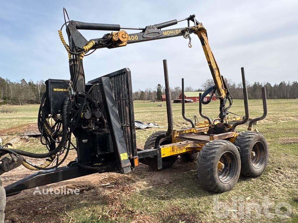Prodaje se Moheda 115 WD šumarsku prikolicu na aukciji