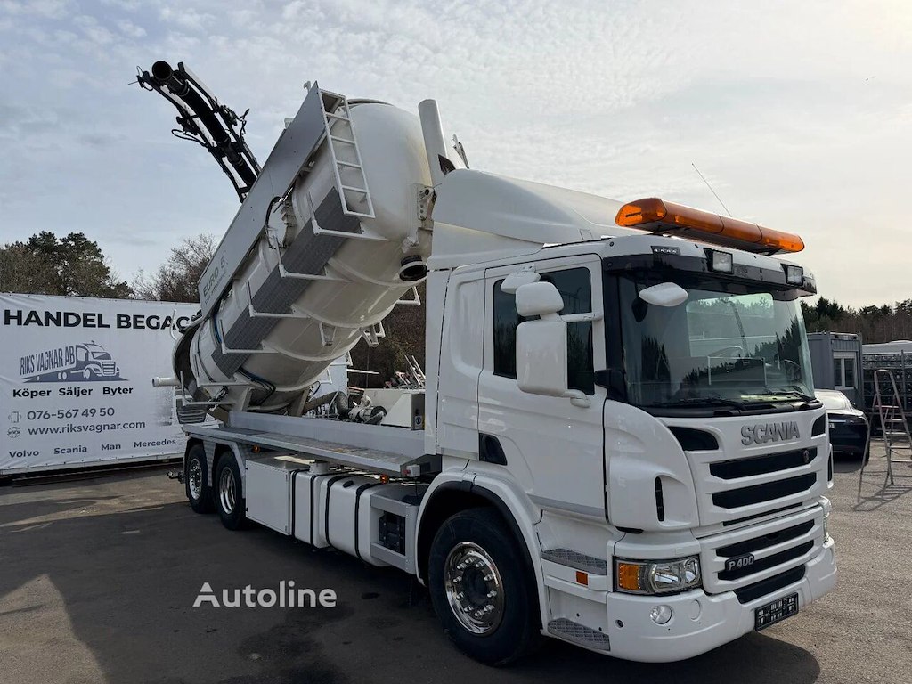 Scania P400 14,5m3 Dry Vacuum-truck (Only 298h), 2013 autofekalac