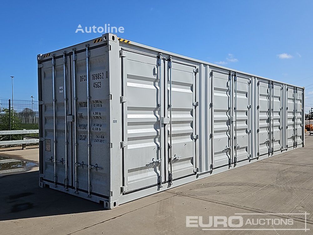 Prodaje se 40' x 8' Container, 4 Side Doors, 1 End Door kontejner 40 stopa na aukciji