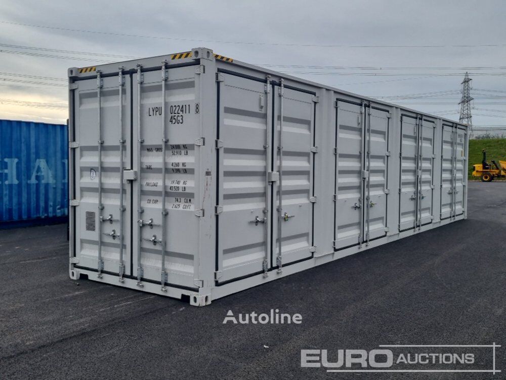 Prodaje se 40' x 8' Container, 4 Side Doors, 1 End Door (Cannot Be Reconsig kontejner 40 stopa na aukciji