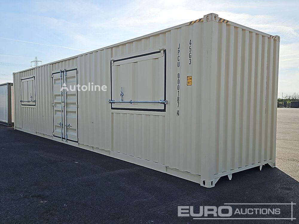 Prodaje se 2026 40' x 8' Container, 1 Side Door, 1 End Door, 2 Windows (Can kontejner 40 stopa na aukciji