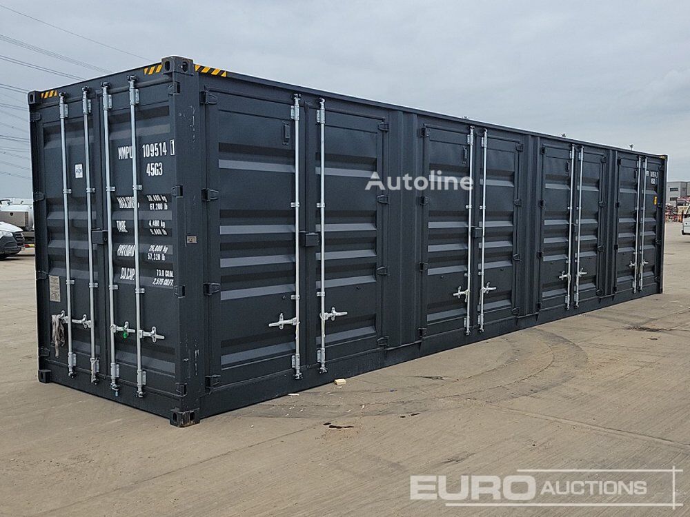 Prodaje se 40' x 8' Container, 4 Side Doors, 1 End Door (Cannot Be Reconsig kontejner 40 stopa na aukciji