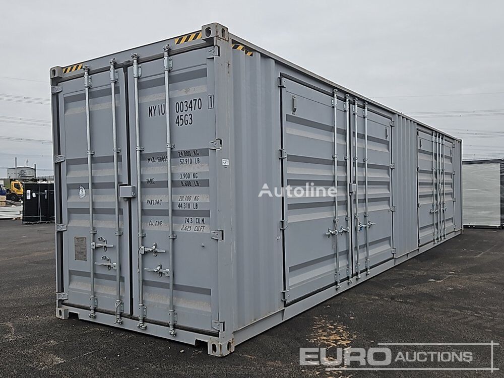 Prodaje se 40' x 8' Container, 2 Side Doors, End Door (Cannot Be Reconsigne kontejner 40 stopa na aukciji