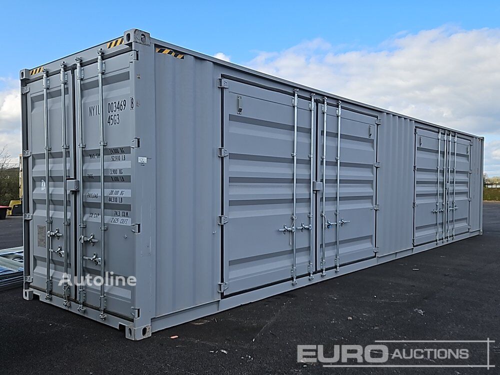 Prodaje se 40' x 8' Container, 2 Side Doors, End Door (Cannot Be Reconsigne kontejner 40 stopa na aukciji