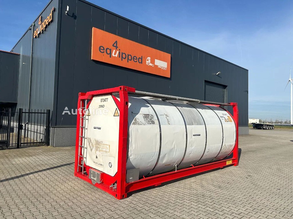 Welfit Oddy 20FT ISO Tankcontainer / 24.870L / UN-Portable T11 rezervoar-kontejner 20 stopa