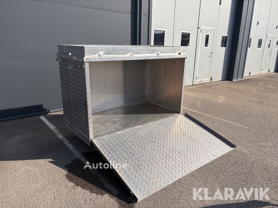 Prodaje se Aluminiumcontainer låsbar med ramp poseban kontejner na aukciji