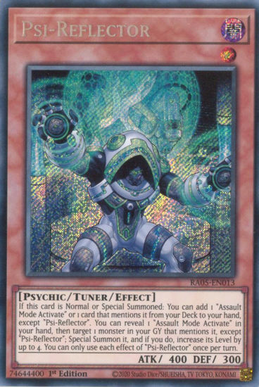 Psi-Reflector - RA05-EN013-SCR - (V.3 - Secret Rare) 1st Edition