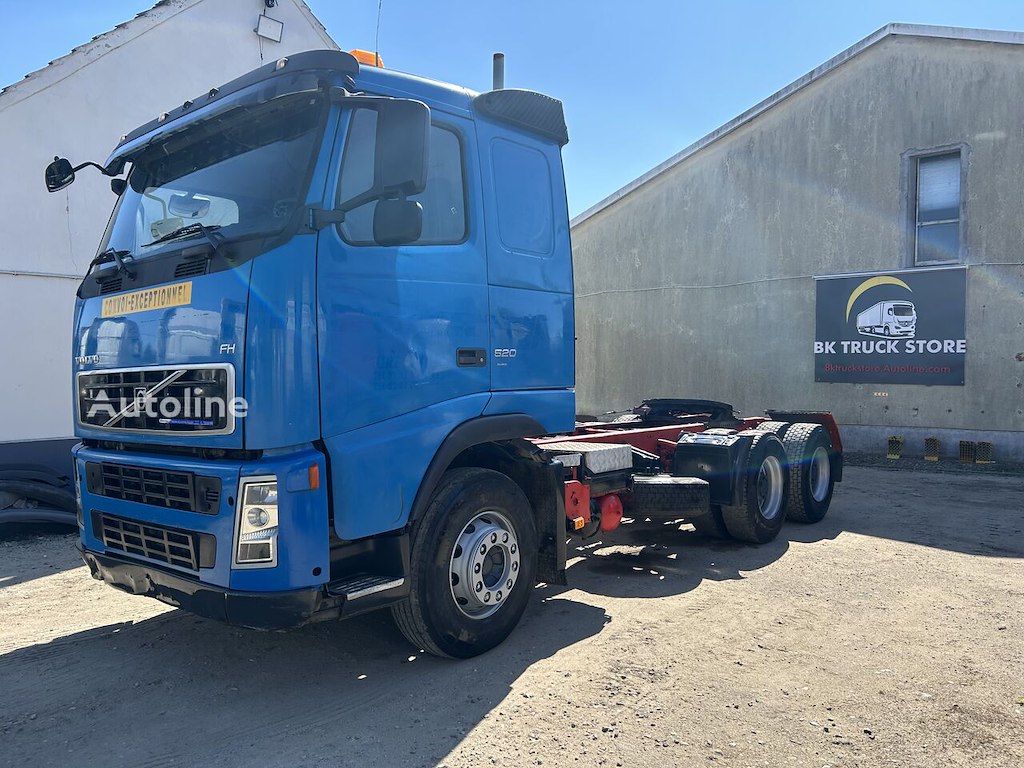 Volvo FH 480 , 6x4 big Axel , retarder , manual , 30 cm duble chassis tegljač