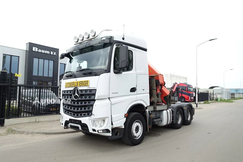 Mercedes-Benz Arocs 3358 6X4 + PALFINGER 65002 KRAAN / 65 TM KRAAN / REMOTE CO tegljač