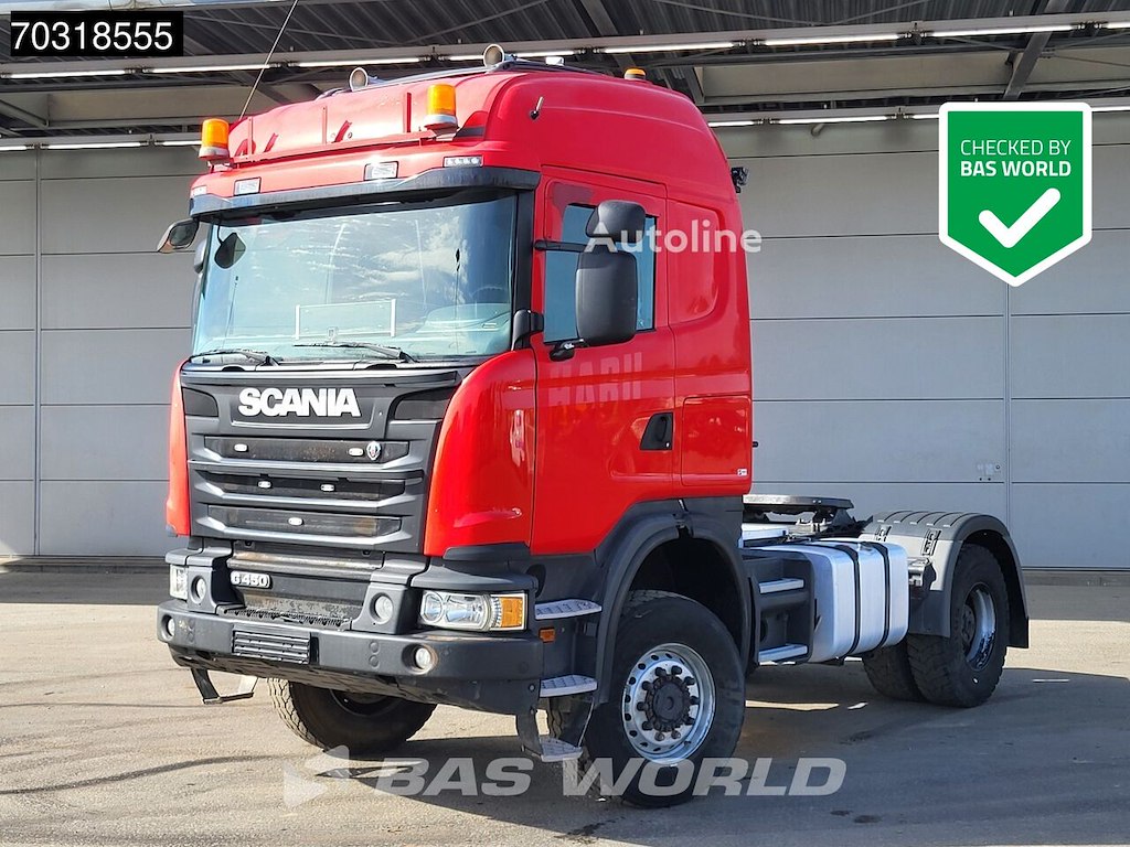 Scania G450 G 4X4 Allrad Retarder Big-Axle Hydraulic Navi tegljač