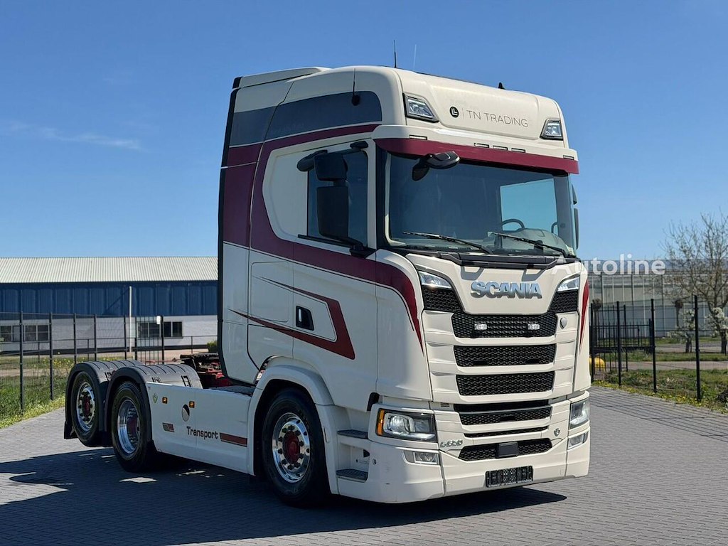 Scania S650 V8 NGS 3.35WB, PTO, FULL AIR, RETARDER, KING OF THE ROAD. tegljač