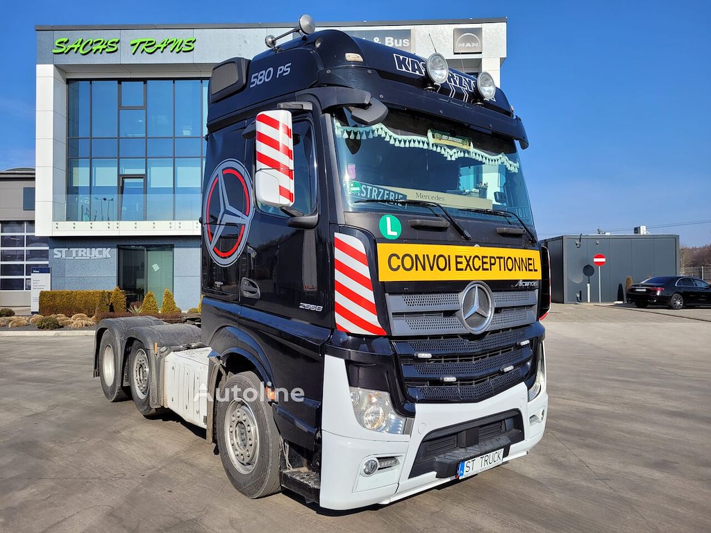 Mercedes-Benz Actros 2558, 66000zł +68000zł tegljač + poluprikolica sa niskom platformom