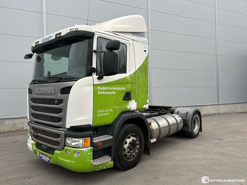 Prodaje se Scania G 340 LBG 4x2, lorry, Mörinät, 2017, Vantaa 9.29 l, Gas, 322,808 tegljač na aukciji