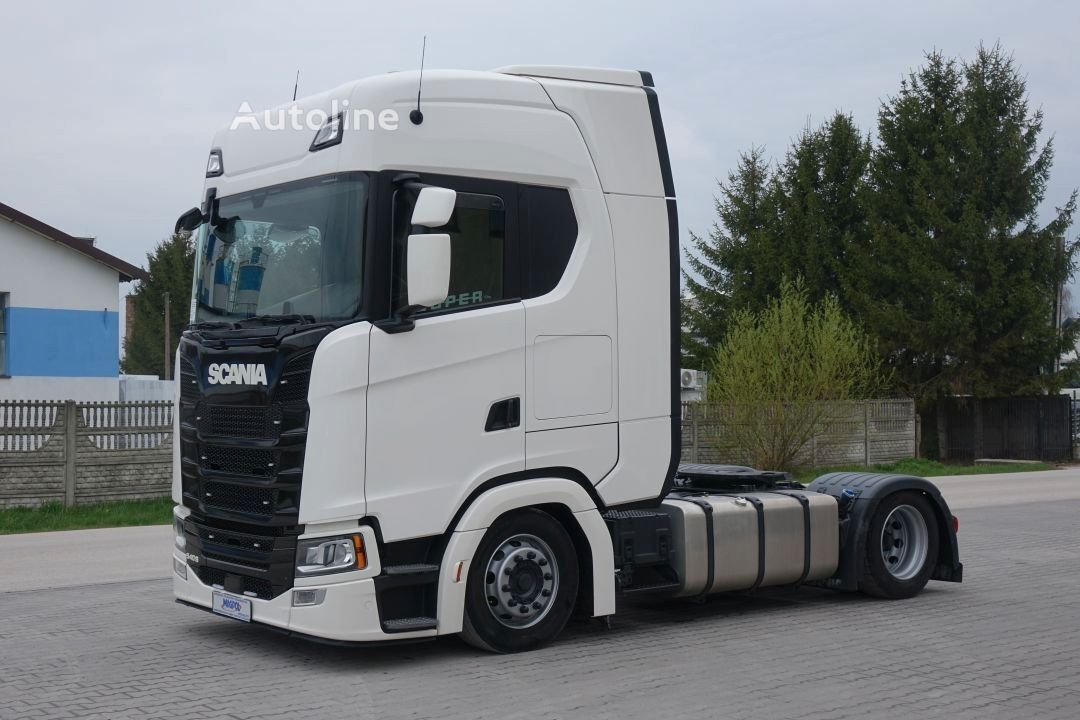 Scania S 450 / EURO 6 / MEGA / LOW DECK / AUTOMAT / tegljač