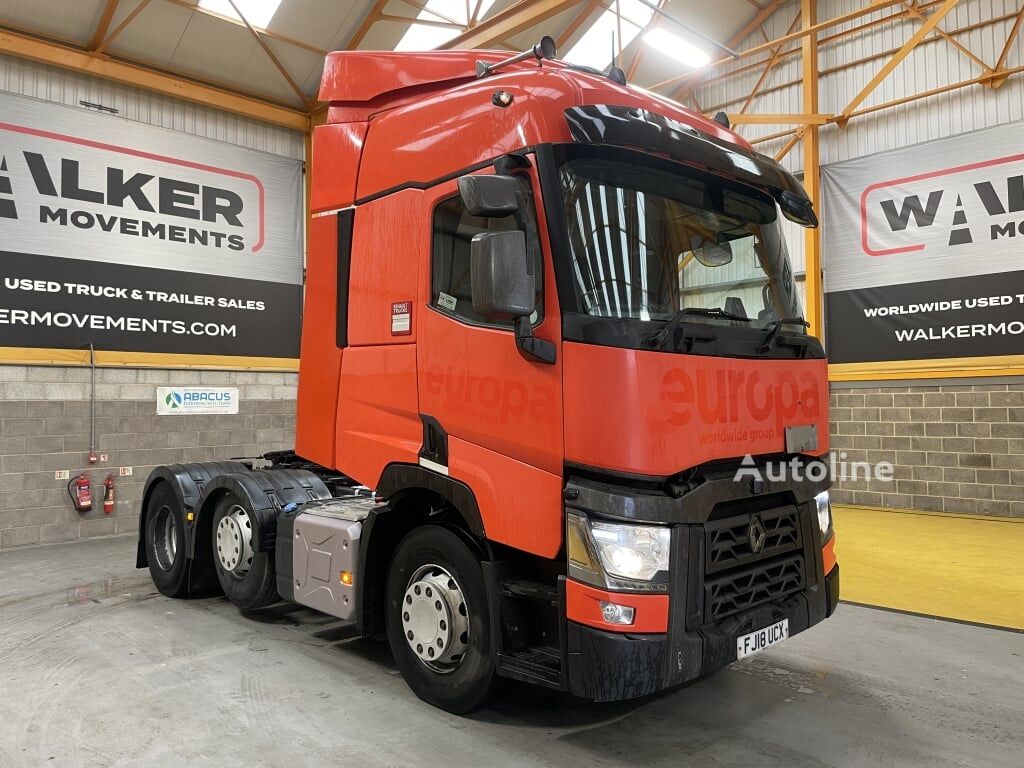 Renault T480 COMFORT *EURO 6* 6X2 TRACTOR UNIT – 2018 – FJ18 UCX tegljač