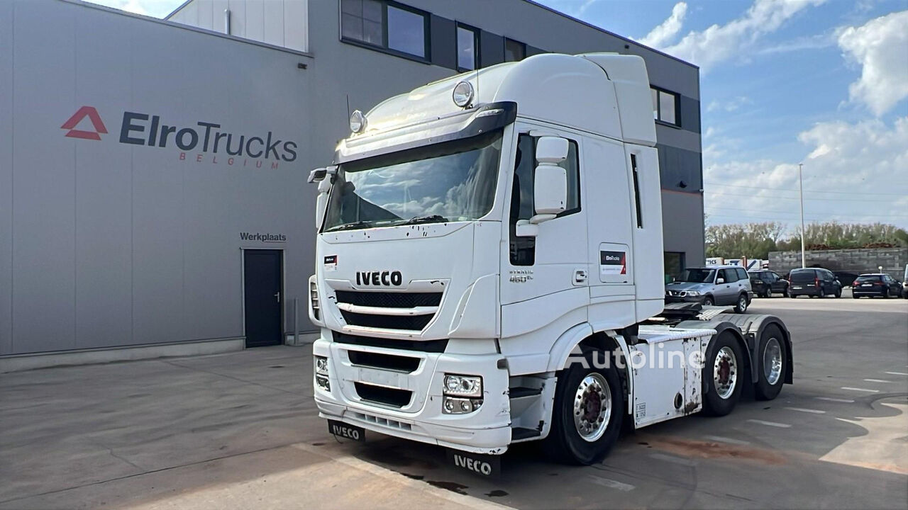 IVECO Stralis 460 (6X2 / EURO 6 / BELGIAN TRUCK / SHOW INTERIOR / PTO tegljač