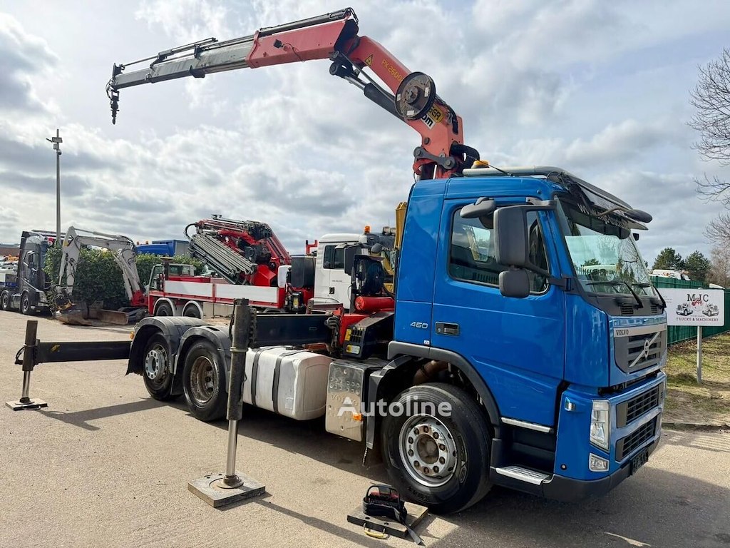 Volvo FM 450 6x2 ZSM + KRAN PALFINGER PK26002 (3x) + ROTATOR - 501.000 tegljač