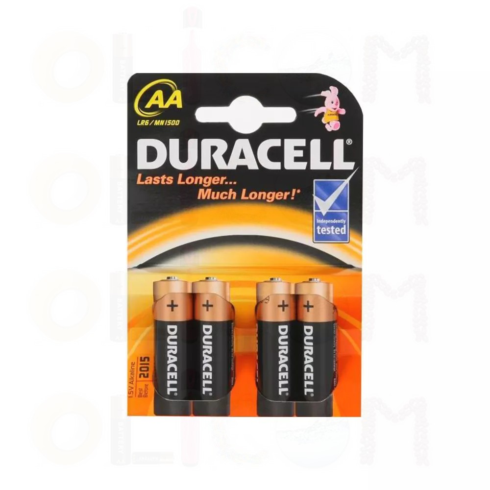 Baterija LR 6 alkalna Duracell AA 1/4 blister