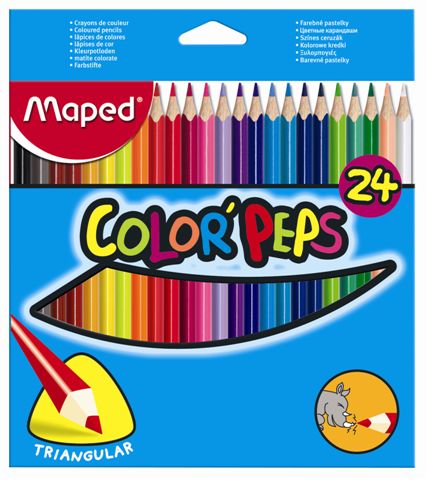 Drvene bojice 1/24 Maped