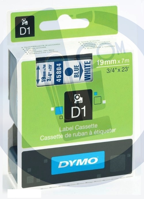 Dymo traka D1 19mmx7m plava na belom