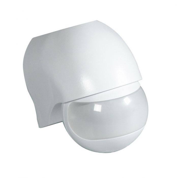 Infracrveni detektor pokreta 180st max. 1200W beli 12m 230V