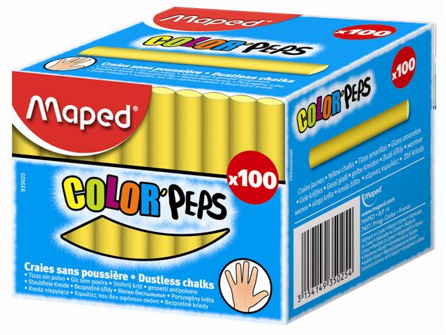 Kreda žuta 1/100 Maped