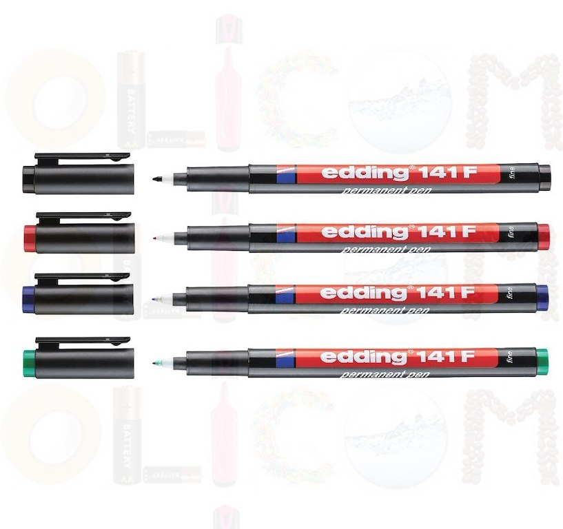 Marker OHP permanent 0,6mm 141F Edding