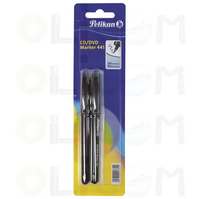 Marker za CD permanentni 0,7mm 441 pk2 Pelikan 947317 blister