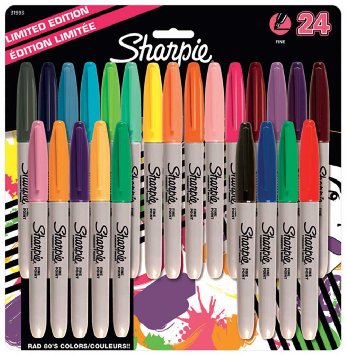 Permanentni marker Sharpie fine 24 boje 0,9mm