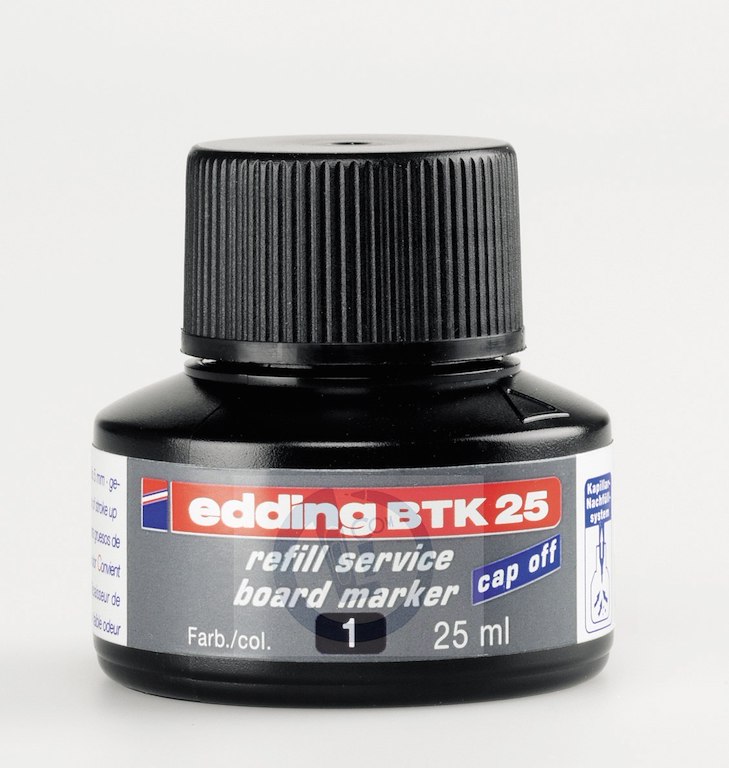 Refil za board markere BTK 25 ml crni