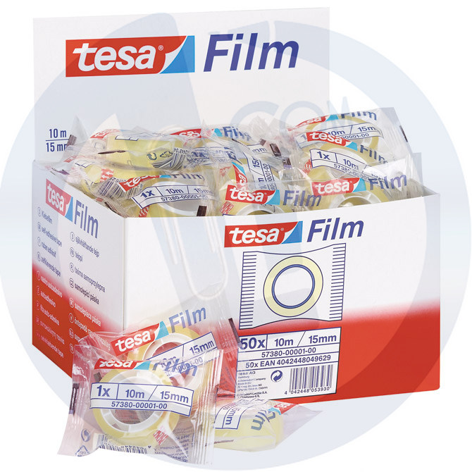 Selotejp traka 15mm/10m Tesafilm Tesa 57380 providna