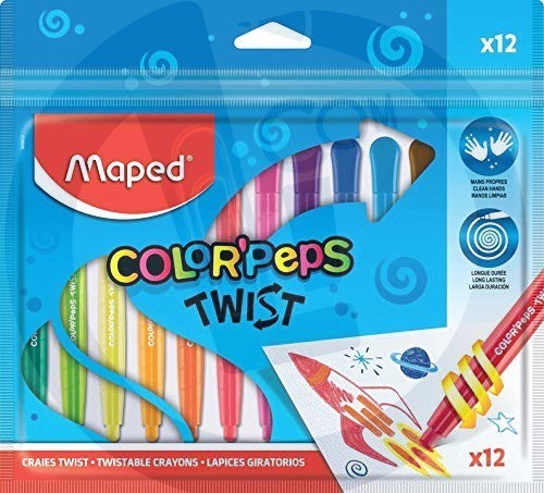 Voštane pastele Twist 1/12 Maped